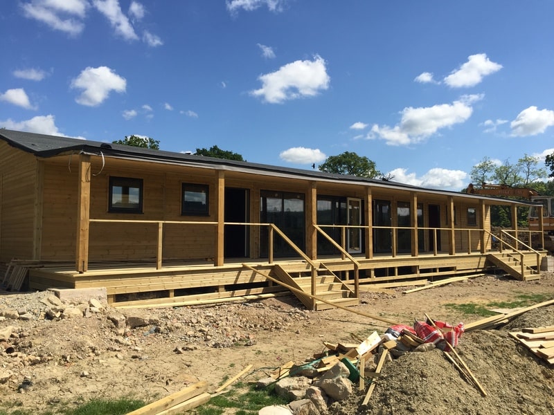 Timber Sports Pavilion, Gloucestershire – Garden Retreat