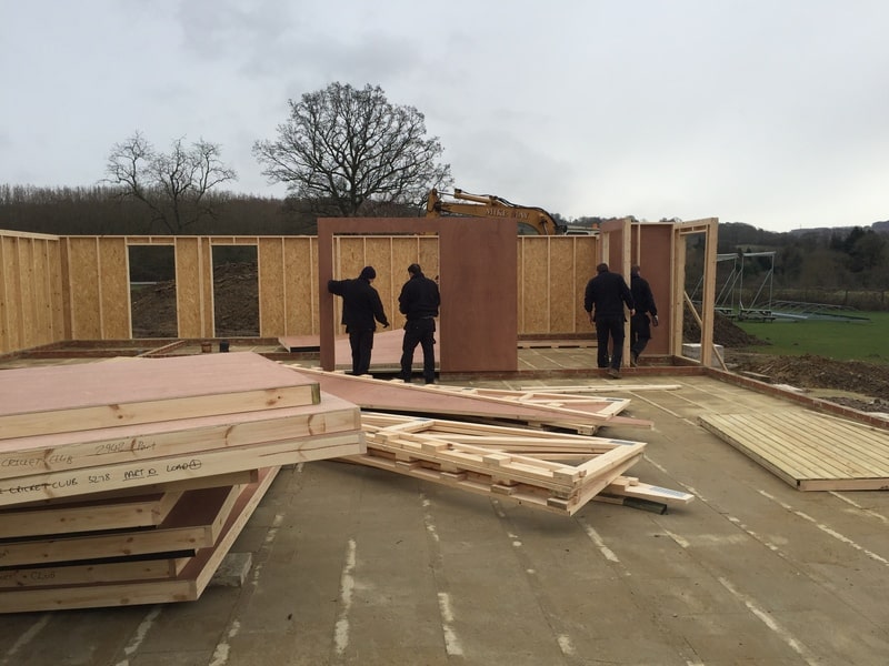 Timber Sports Pavilion, Gloucestershire – Garden Retreat