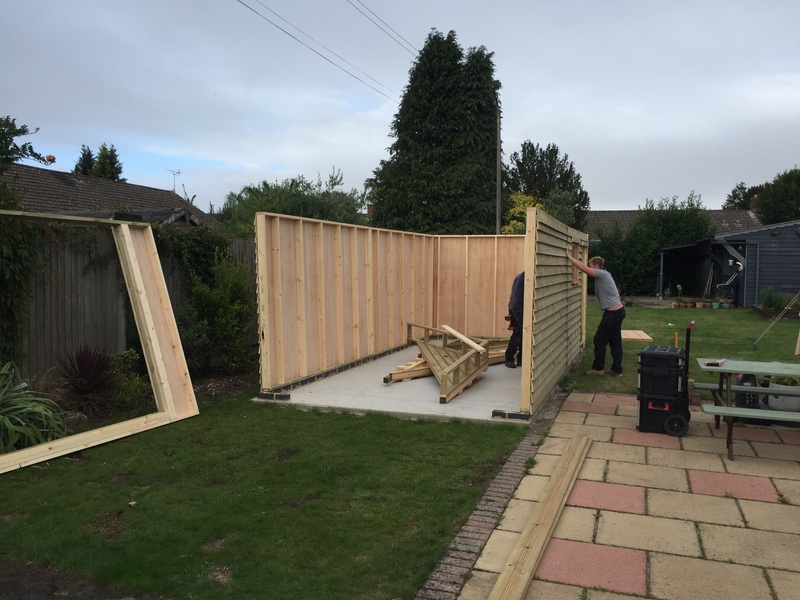 Single Timber Garage, Dorset – Garden Retreat