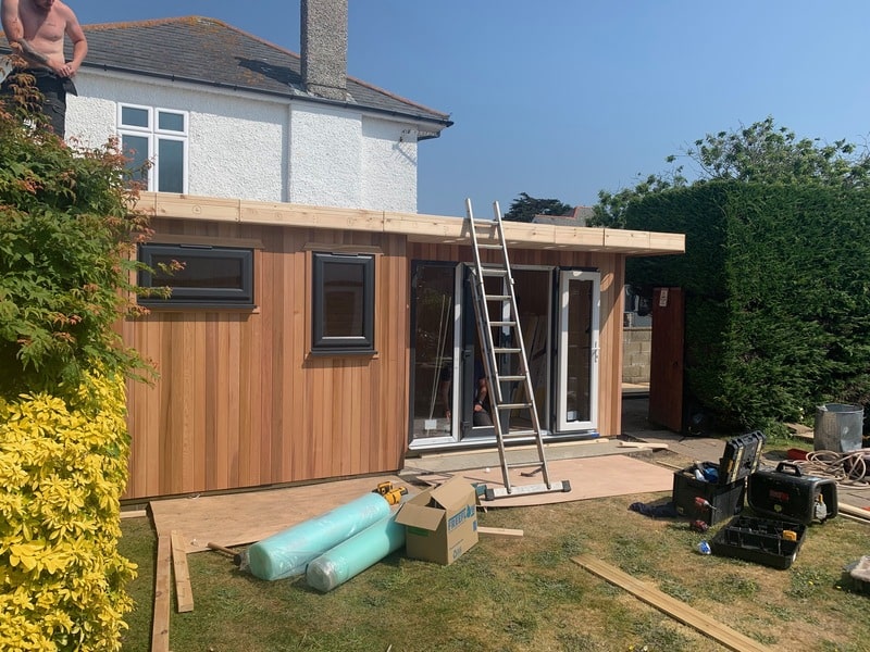 Cedar Cladding Garden Room, Dorset – Garden Retreat